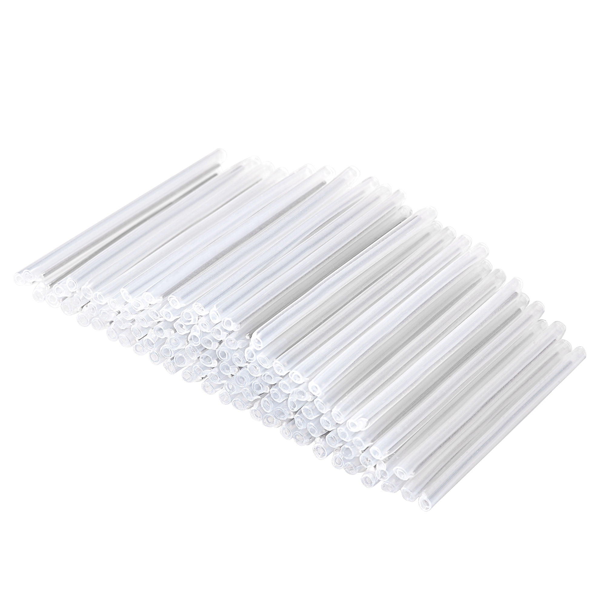 60mm 3mm OD Fiber Optic Sleevee w 1mm Rod 2 Ends Pre-Shrunk Fiber Optic Fusion Tube Protector ...