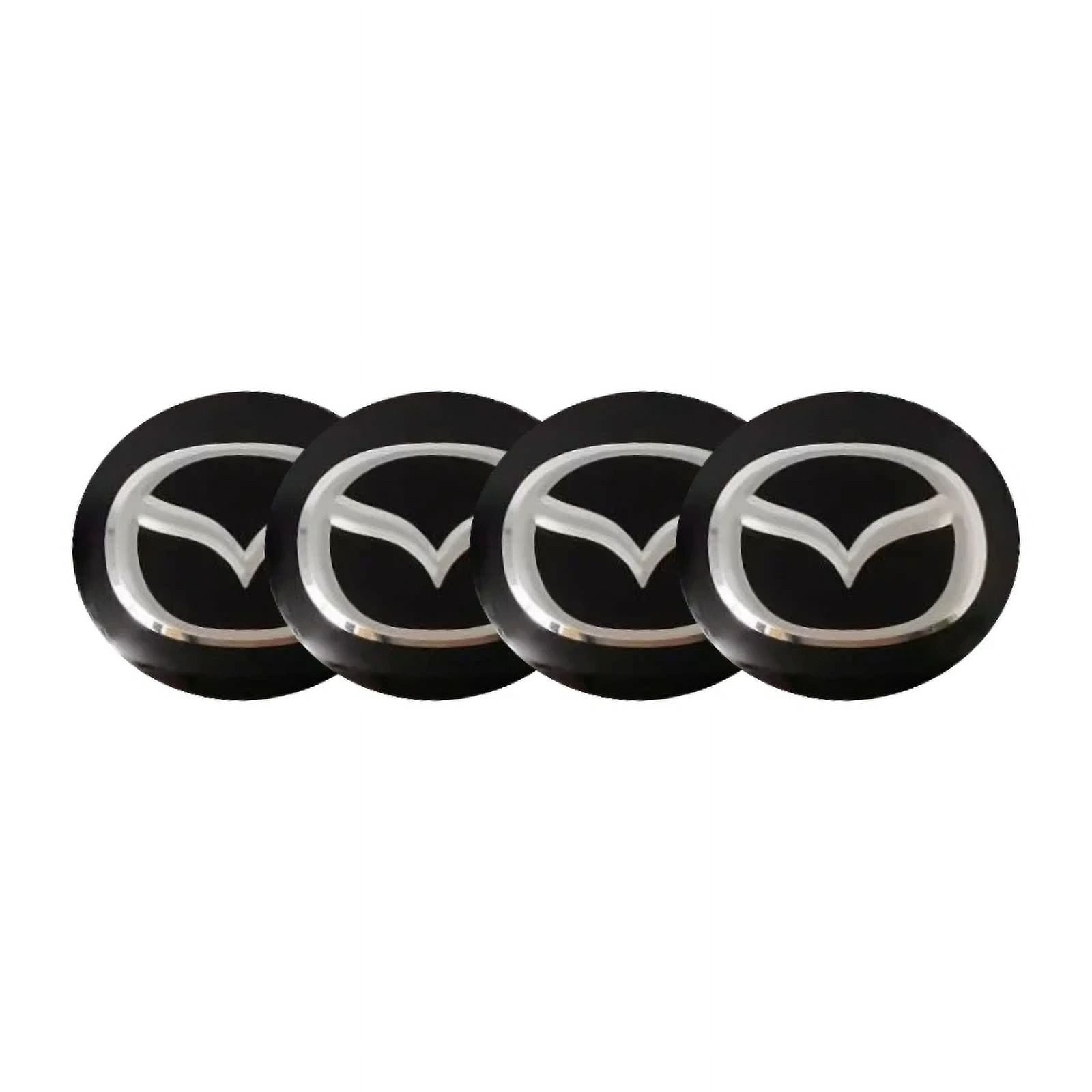 60mm 65mm Car Wheel Center Hub Caps Sticker for Mazda MS 3 6 GH Atenza ...