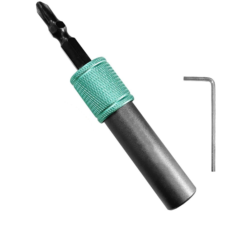 60mm Adjustable Screwdriver Bit Extension Rod 1/4 Inch Hex Shank Quick ...
