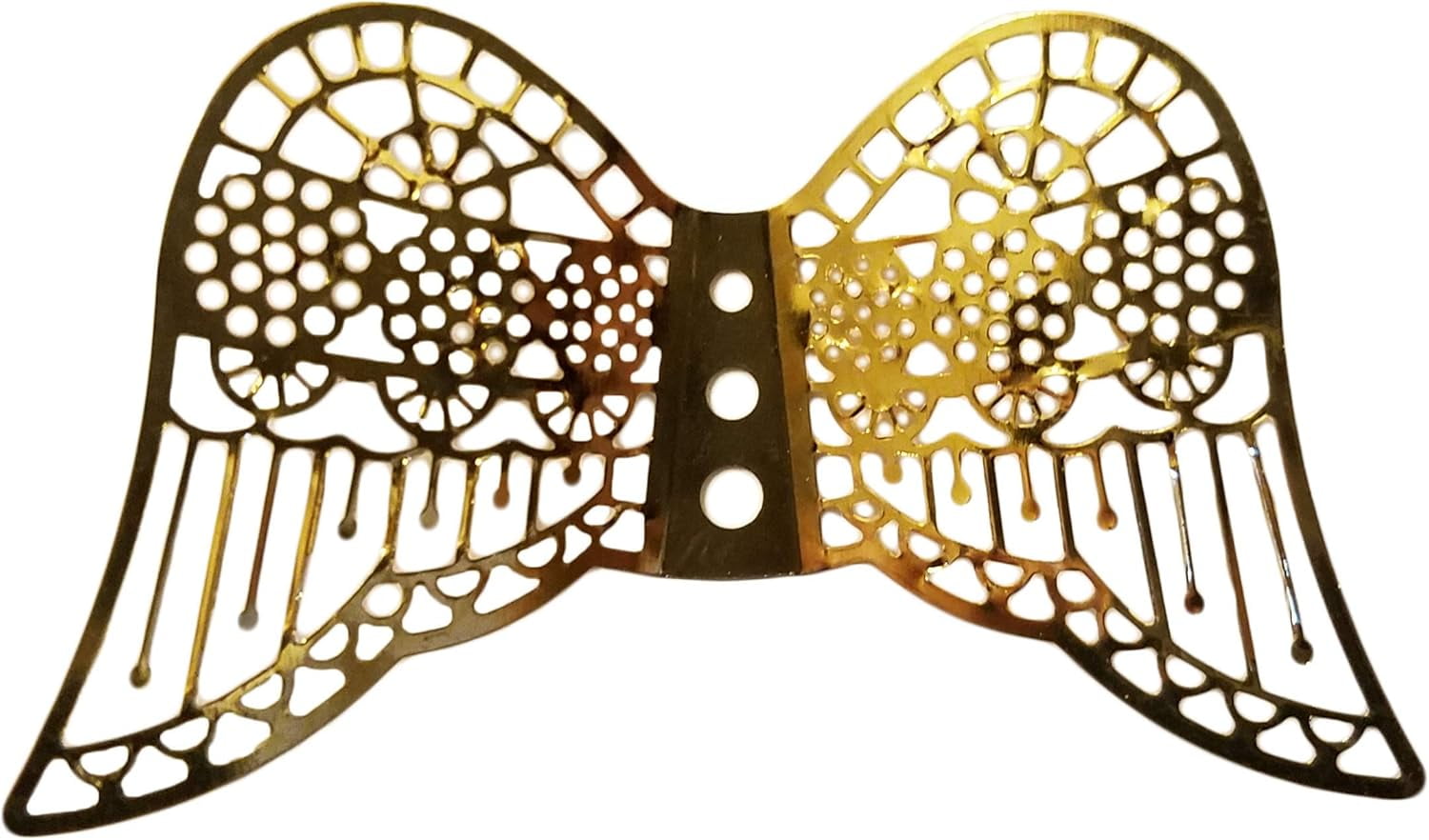 60mm Miniature Gold Metal Filigree Angel (Pack of 12) - Walmart.com