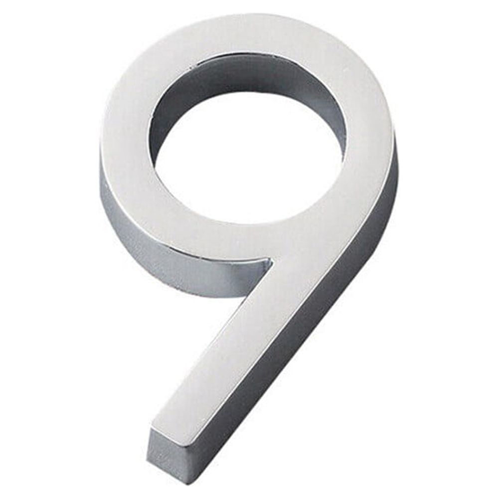 60mm Self Adhesive Home Door Number Sign Modern House Hotel Room ...