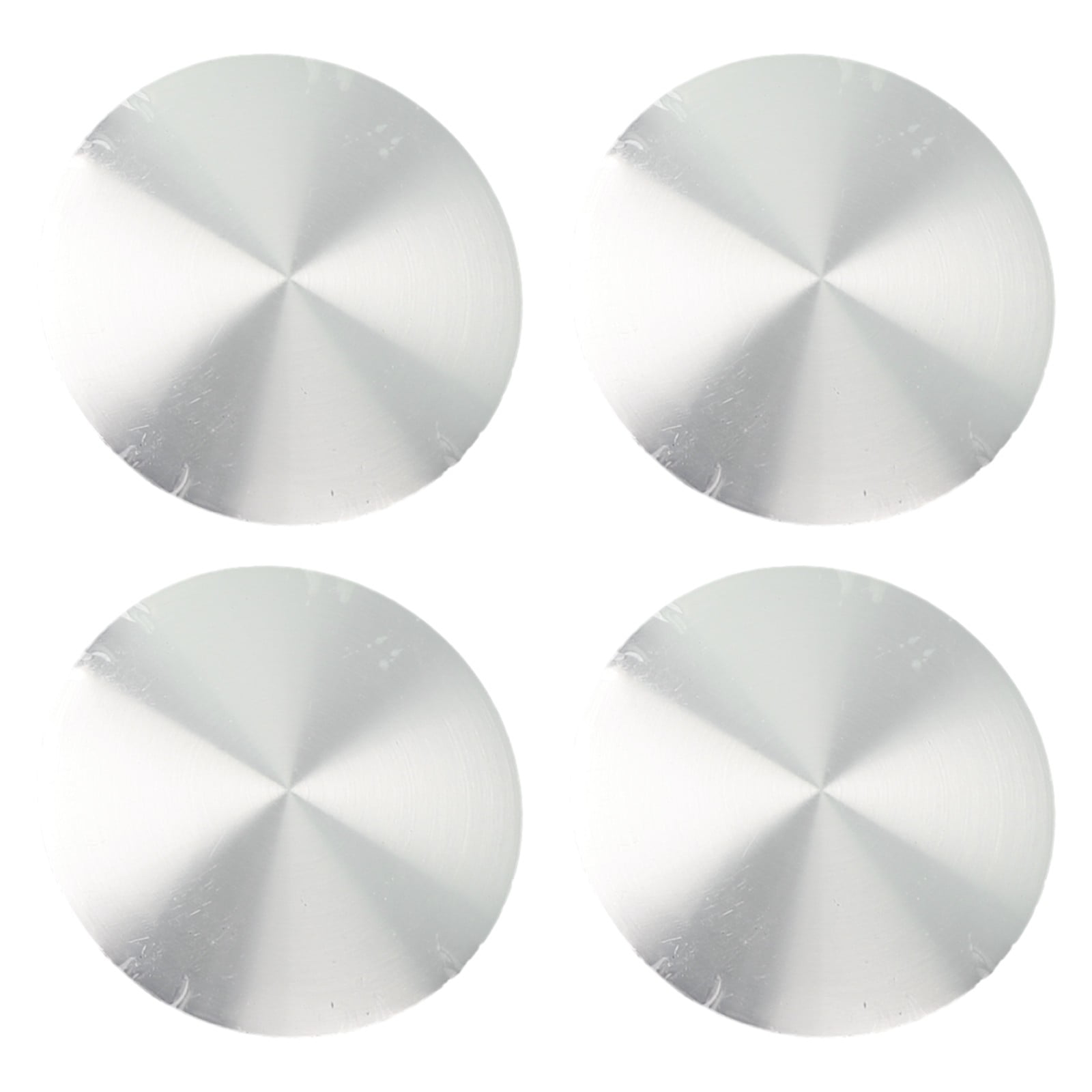 60mm Silver Tone Car Wheel Center Hub Cap Emblem Badge Decal Sticker ...