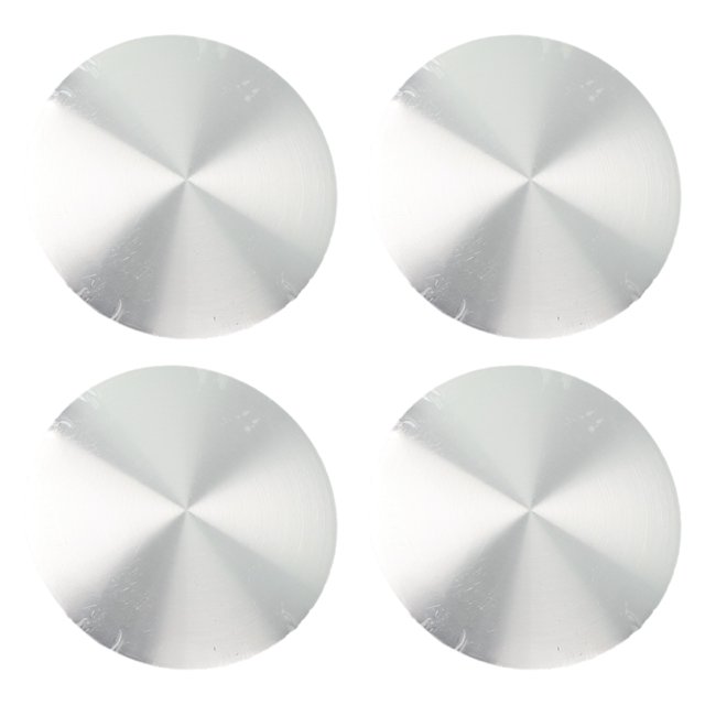 60mm Silver Tone Car Wheel Center Hub Cap Emblem Badge Decal Sticker ...