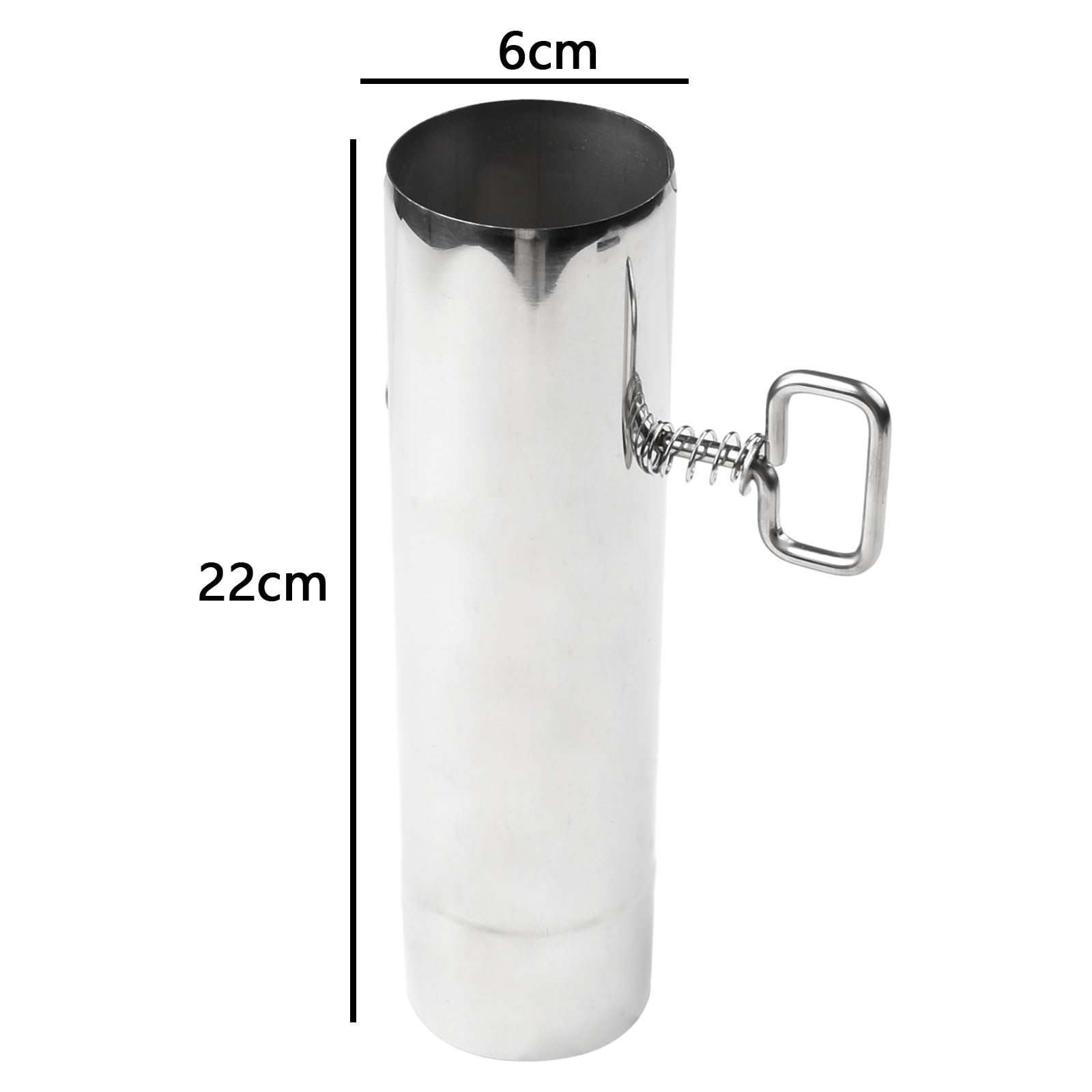 60mm Stove Pipe Outdoor Teepee Fireplace Chimney Tube Heat Resistant ...