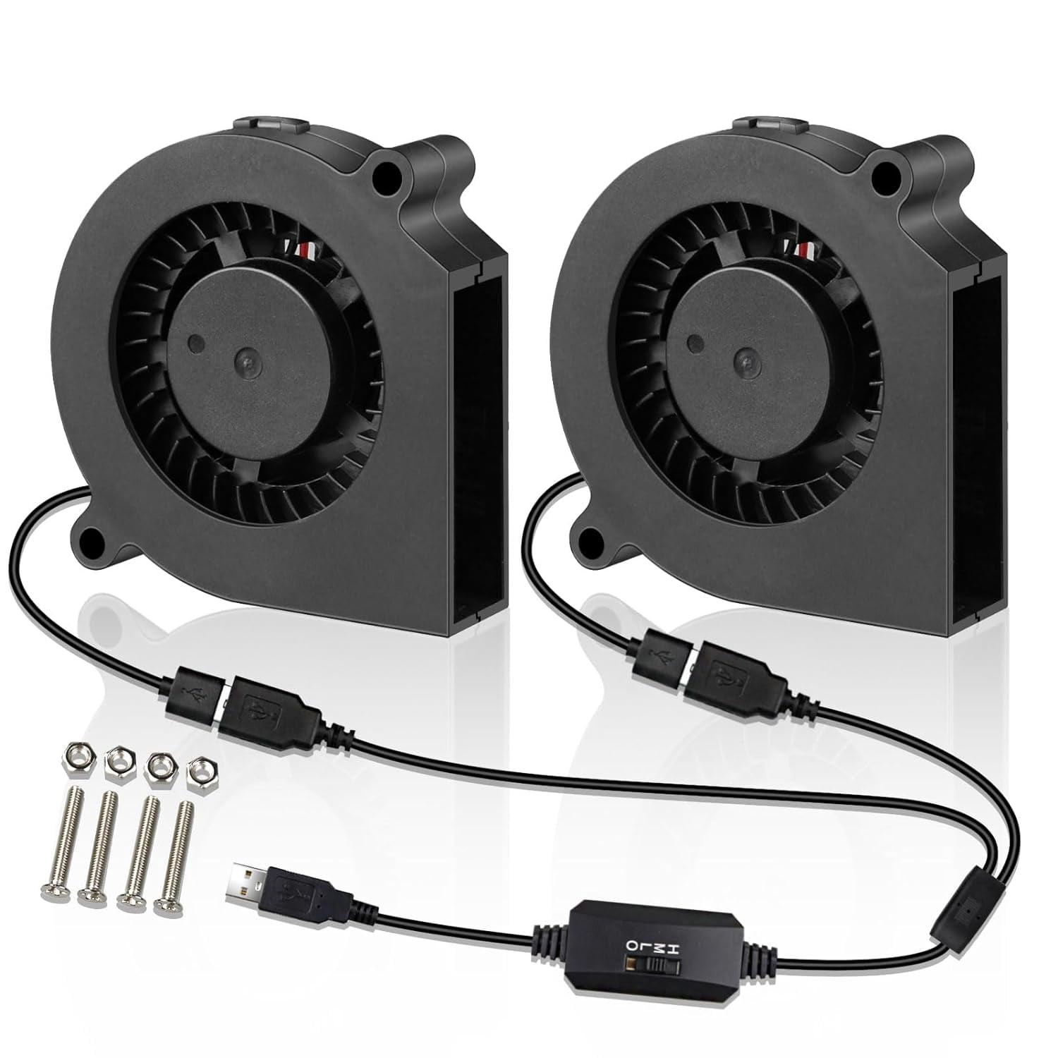 60mm x 15mm Computer Case USB Blower Fan 5V with Variable Speed ...