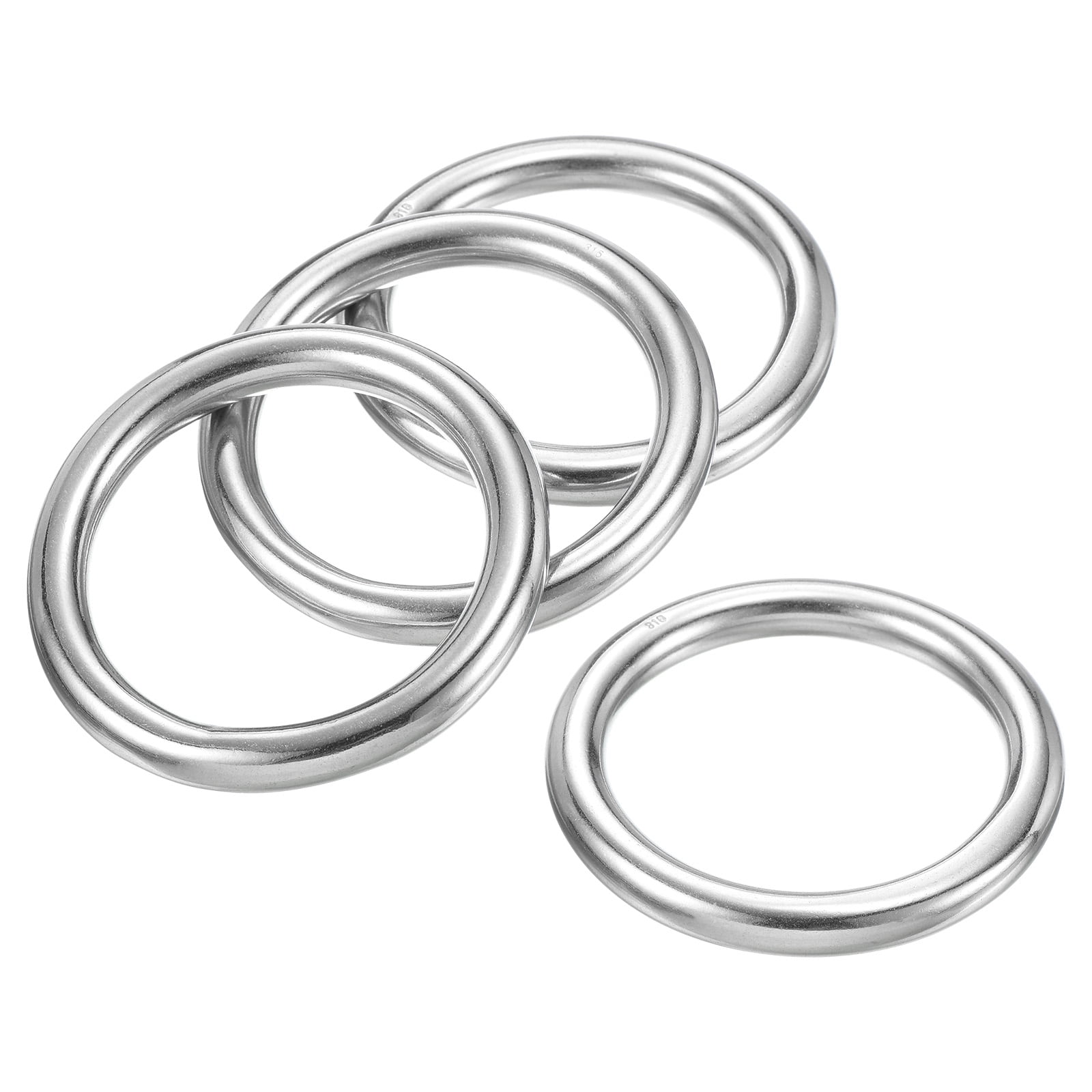 60mmx79mm Dia 304 Stainless Steel O Ring Seamless Welded O-Ring for DIY ...
