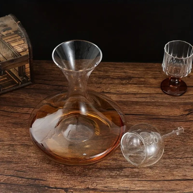 60oz European Style Red Wine Decanter, Advanced Inflatable Decanter and ...