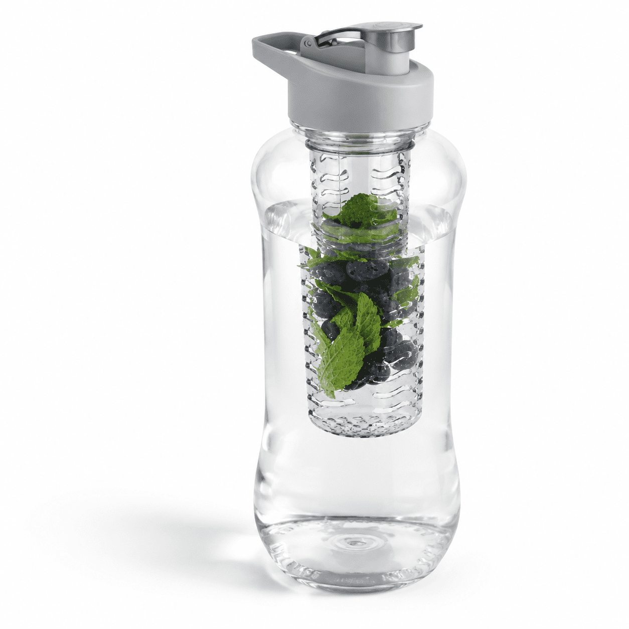 60oz Infuser Bottle Half Gallon Plastic Water Pitcher for Workouts and ...