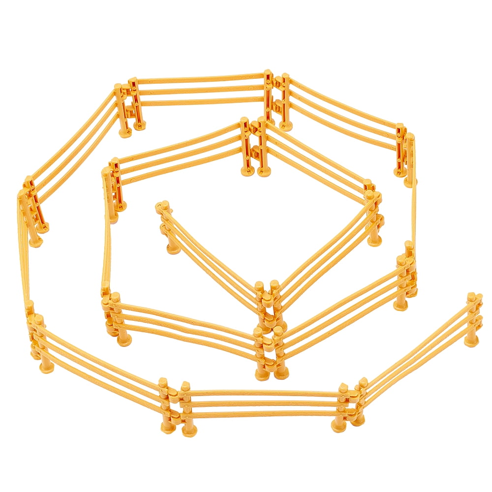 60pc 60PCS Mini Corral Fence Accessories Panel Set Farm Corral Fence ...