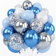 Sweet Moon 24 Piece Moon and Star Balloons Bouquet - Baby Shower ...