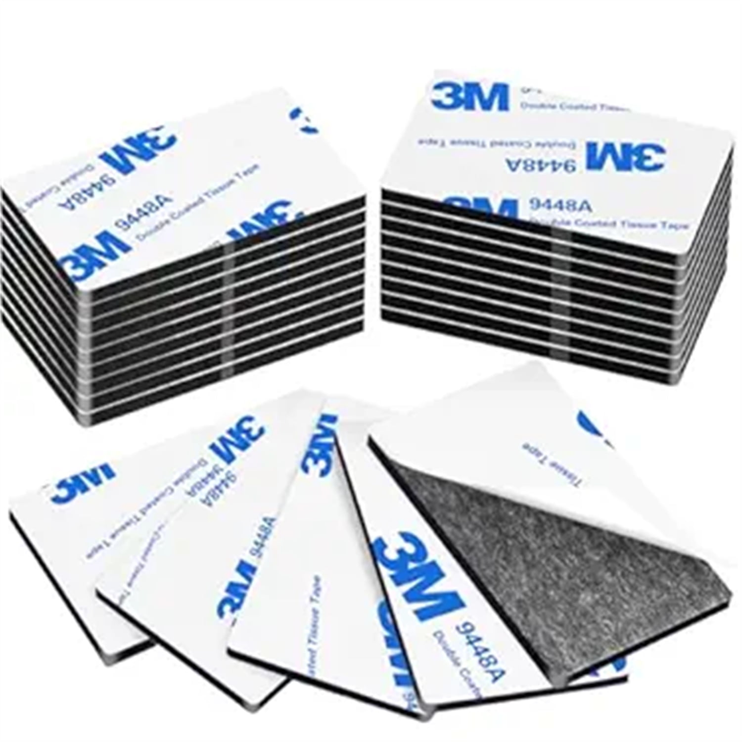 60pcs 3mm Double Sided Adhesive Pads, Heavy Duty Double Sided Sticky ...