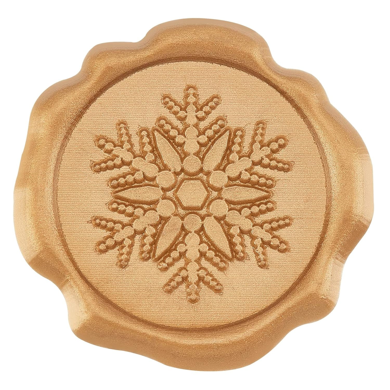 60pcs Adhesive Wax Seal Stickers Snowflake Wax Seal Stamp Stickers Self ...