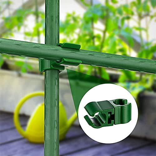 60pcs Adjustable Plant Trellis Connector Clip 3 Types Plant Stake ...