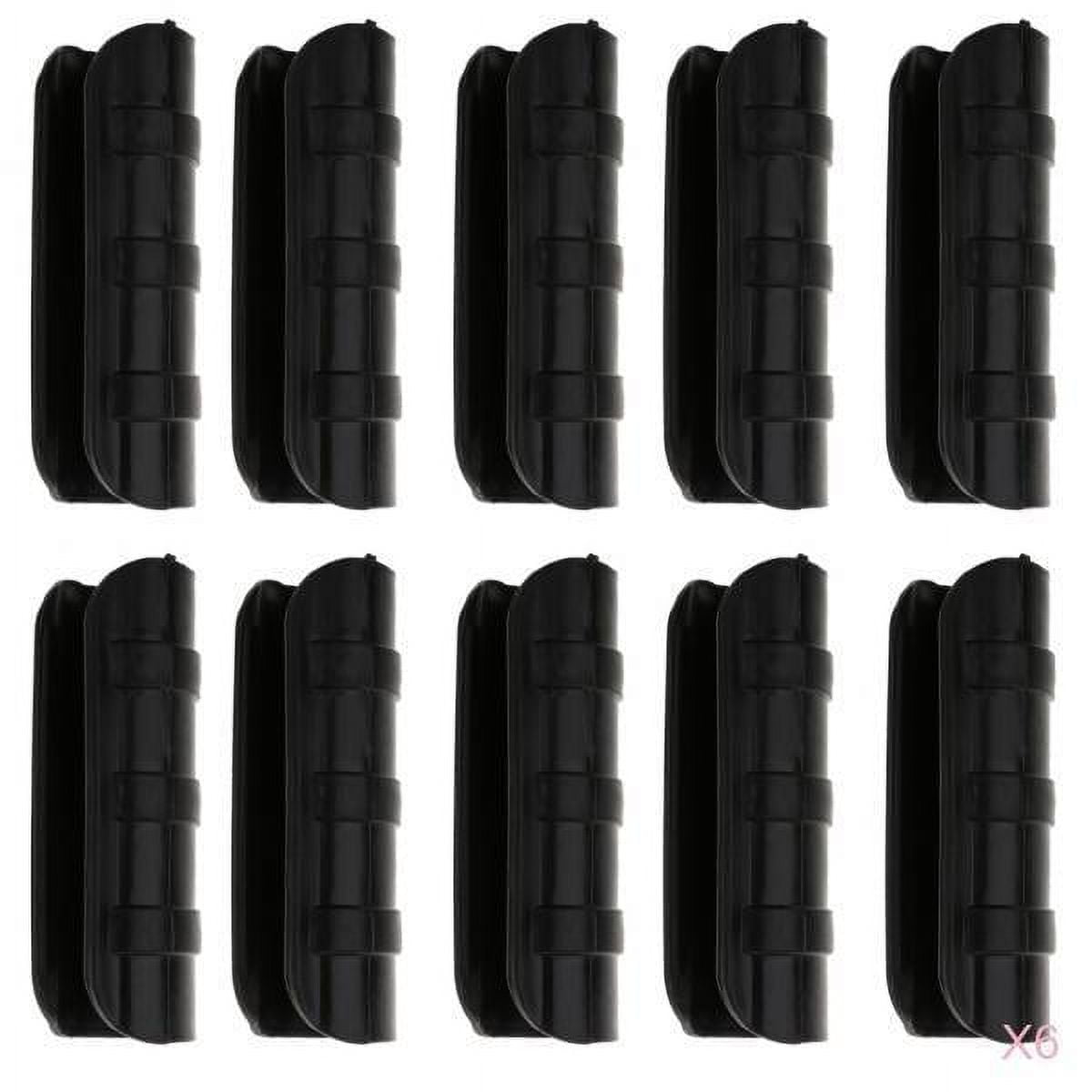 60pcs Black Snap Clamp for Greenhouse Frame Pipe Clip 1 inch Durable ...