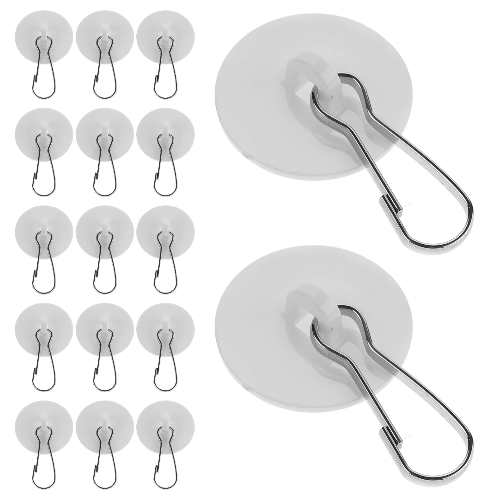 60pcs Ceiling Hook No Damage Ceiling Hanging Hook Industrial Sticky ...