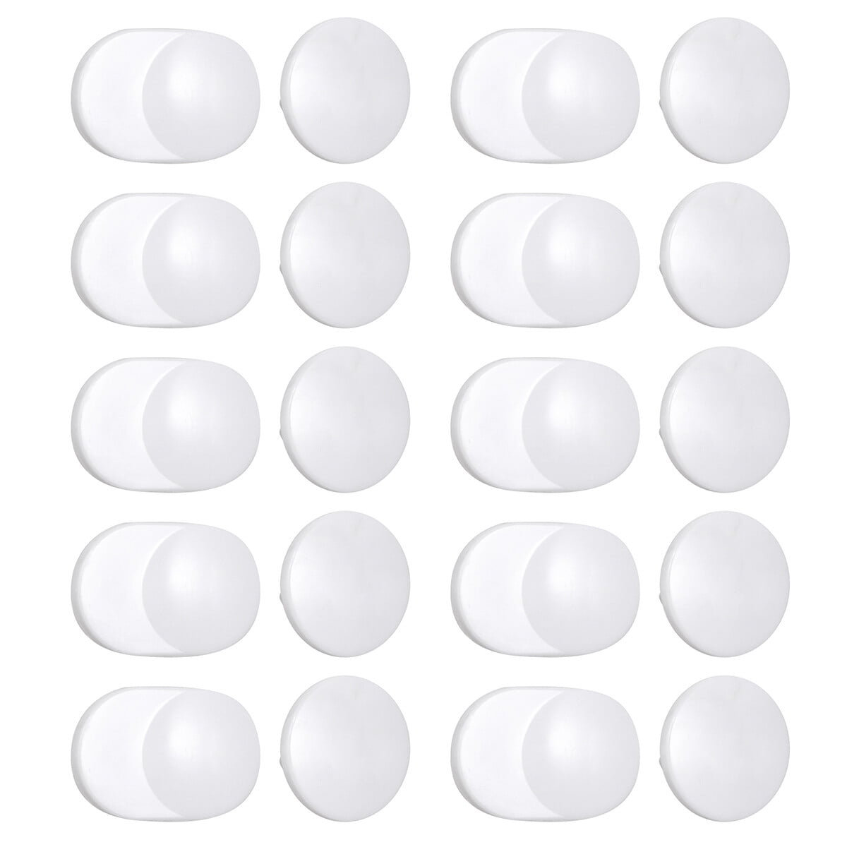 60pcs Childproof Socket Cover Babyproofing Electric Plug Protector ...