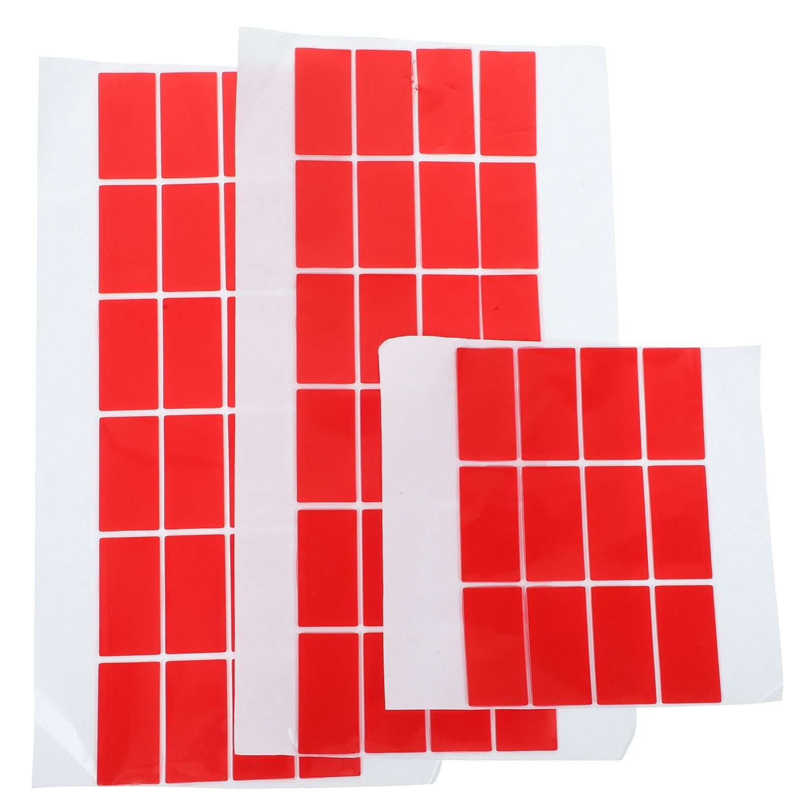 60pcs Clear Square Stickers Double Sided Adhesives Square Stickers DIY ...