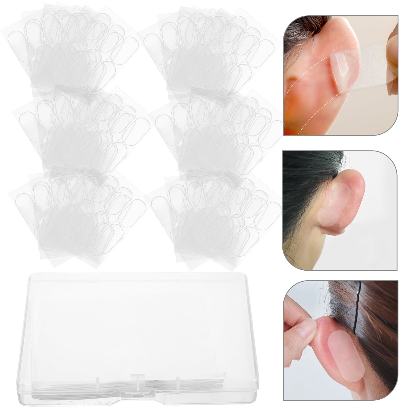 60pcs Cosmetic Ear Stickers Portable Discreet Protruding Ear Corrector ...