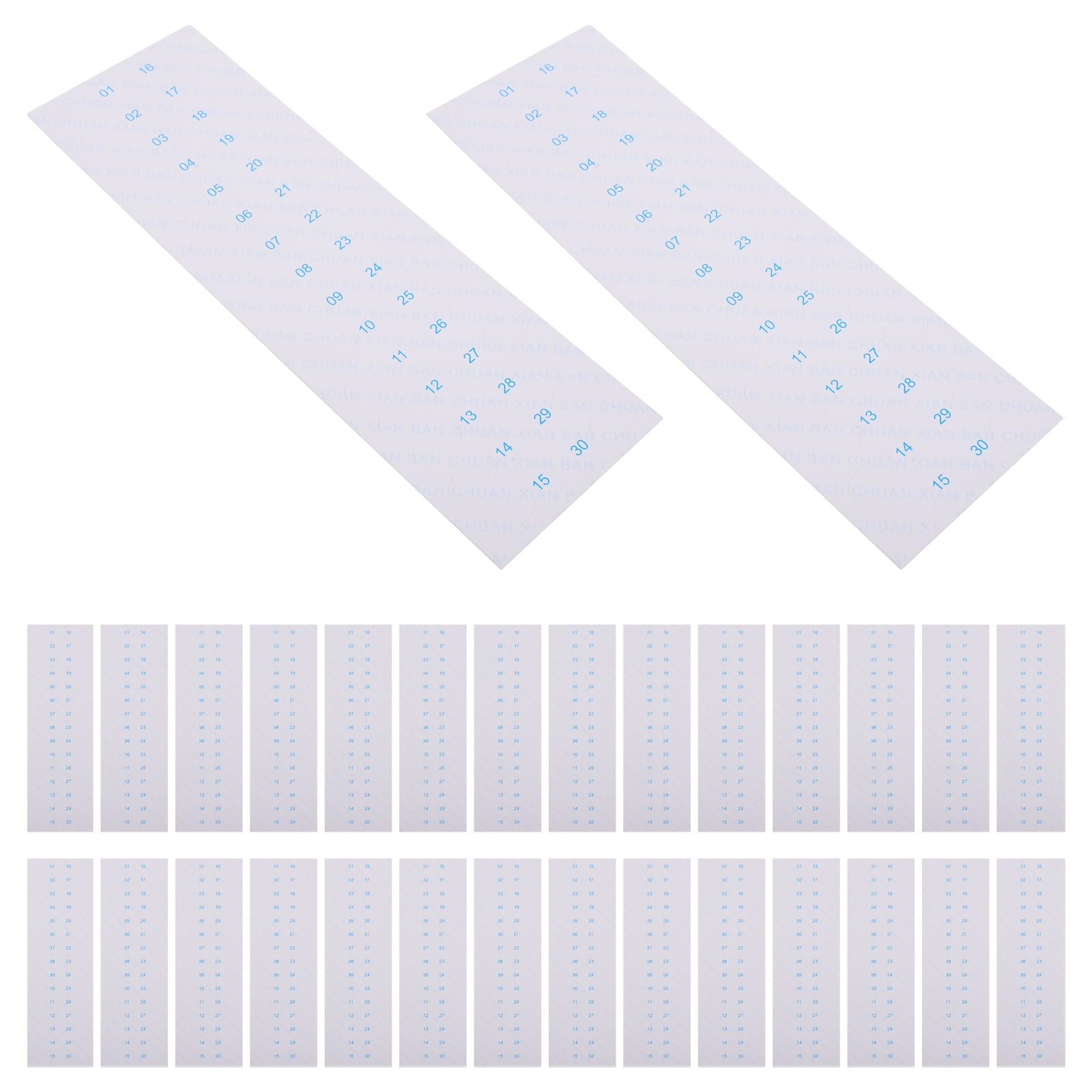 60pcs Cross Stitch and Embroidery Thread Organizer 30-Hole Thread ...