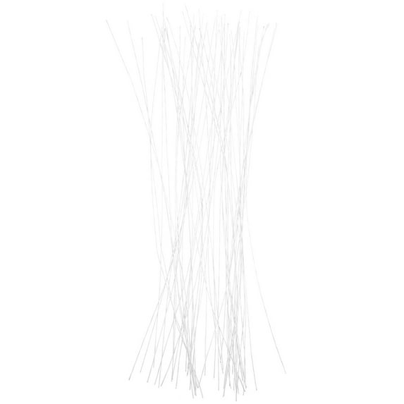 60pcs DIY Floral Stems Artificial Flower Rods Plant Wire Stems Florist ...