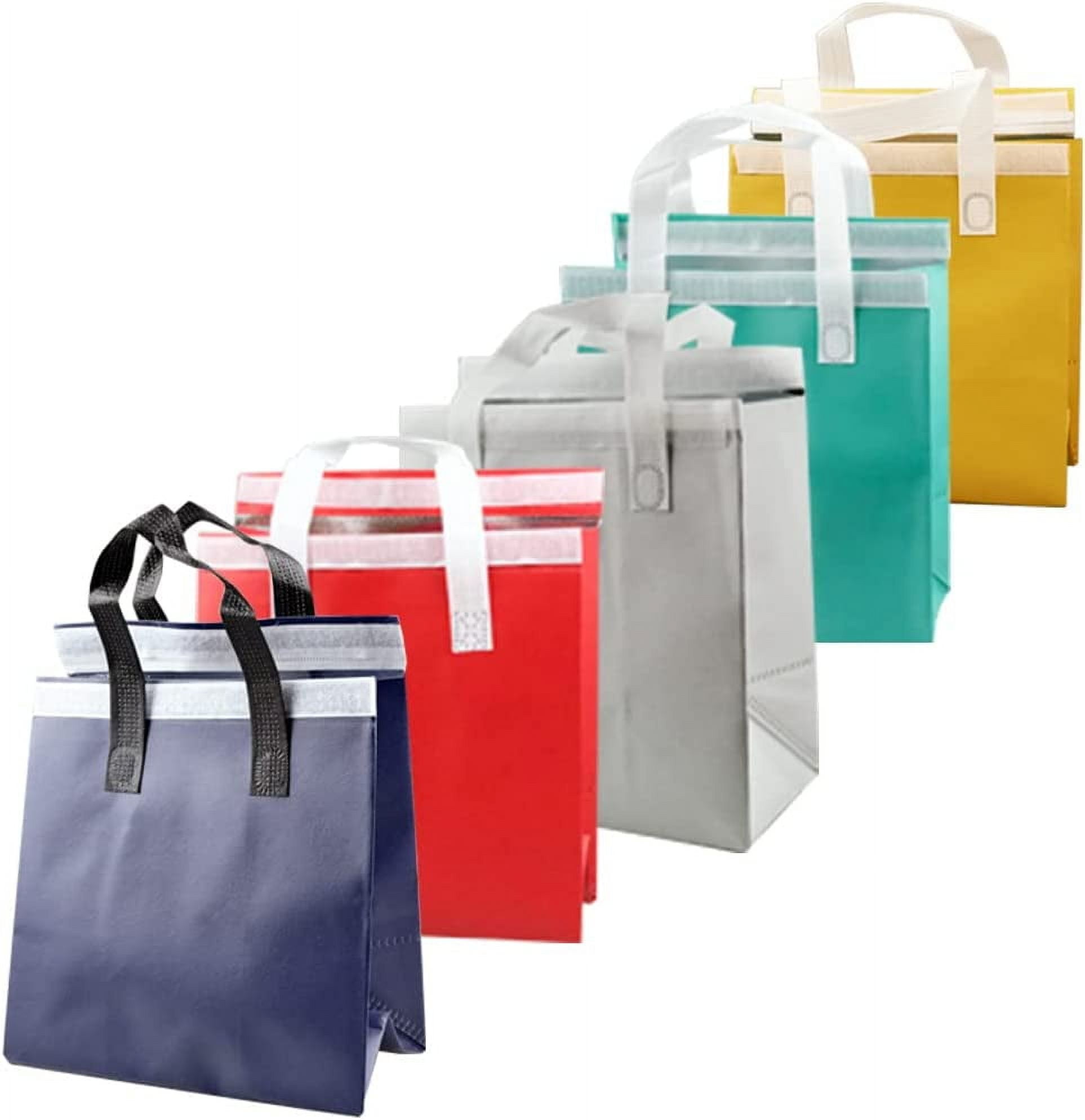 60pcs Insulated Take Away Bags,Thermal Insulation Food Bag for Coffee ...