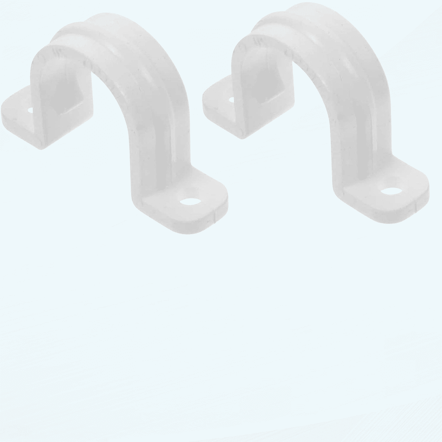 60pcs Pipe Clamp Cable Tie Mounts U Clip Pipe Support Hangers Pipe ...