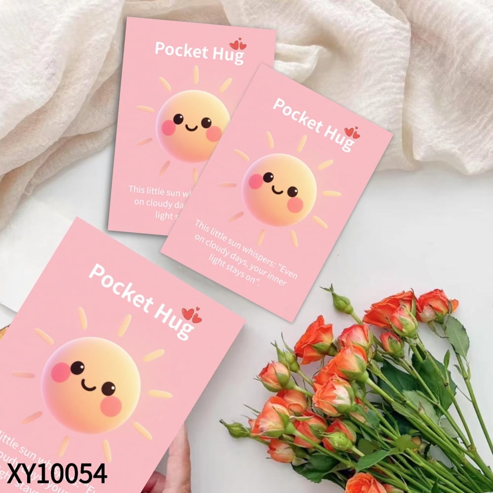 60pcs Pocket Hug Cards, Lovely Pocket Card Deco for Lucky Gifts for ...