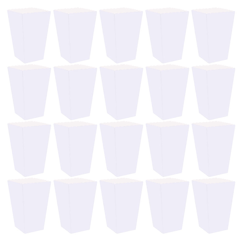 60pcs Popcorn Containers Carnival Party Snack Bucket Popcorn Storage ...