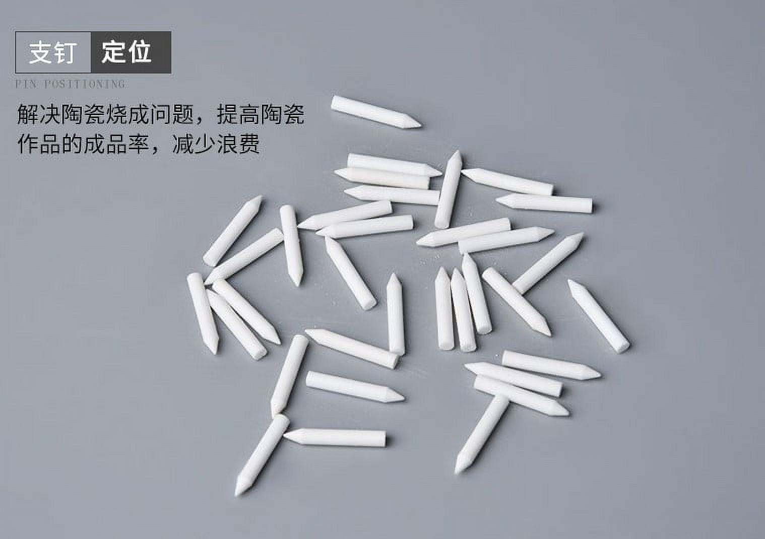 60pcs Pottery Refractory Support Nails Practical Ceramic Pottery Kiln ...