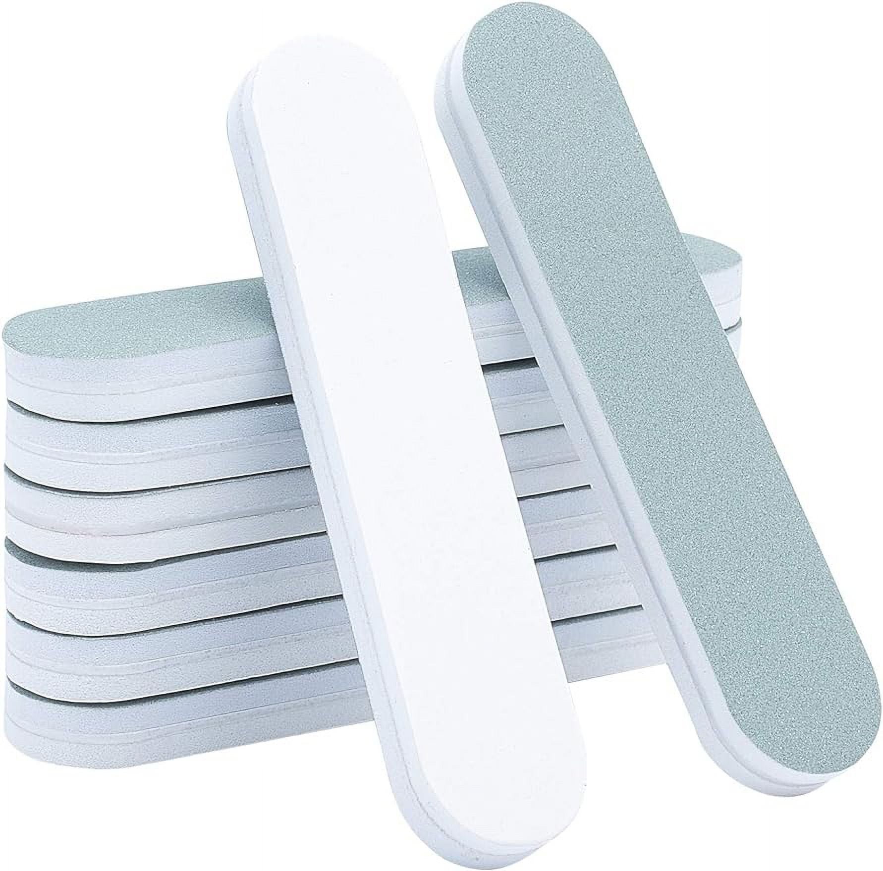 60pcs Rectangle Plastic Silver Polishing Stick Double-Sided Cleaning ...