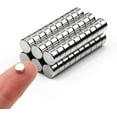 60pcs Small Magnets,Round for Refrigerator , Cylinder, Fridge , Office ...