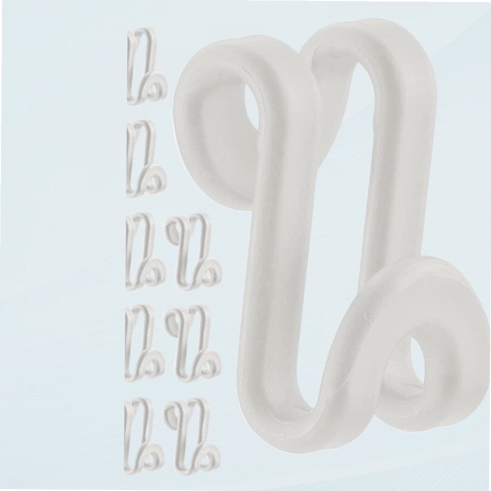 60pcs Space-Saving Mini Hangers with S-shaped Hooks and Extension Clips ...