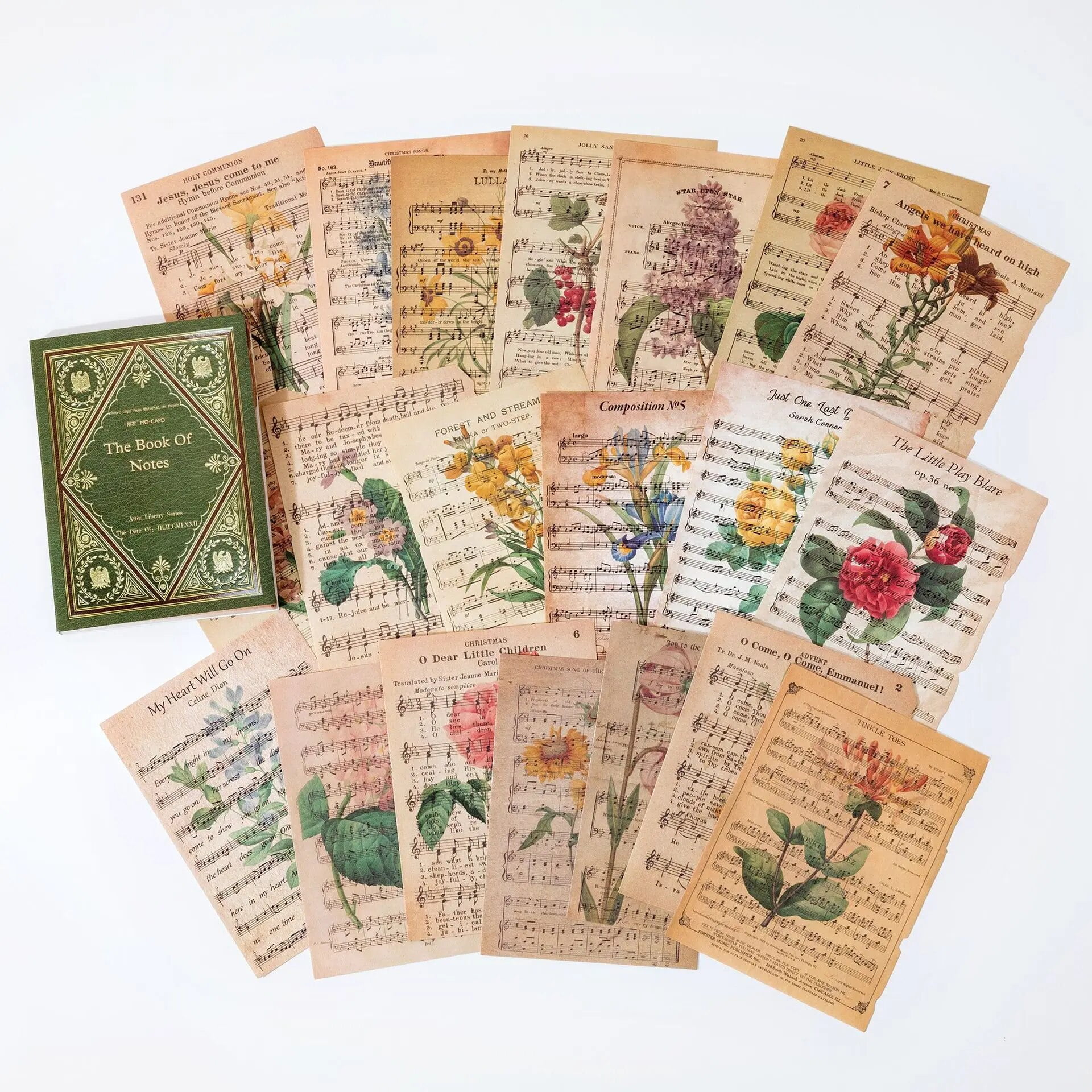 60pcs/lot Memo Pads Material Paper attic library Junk Journal ...