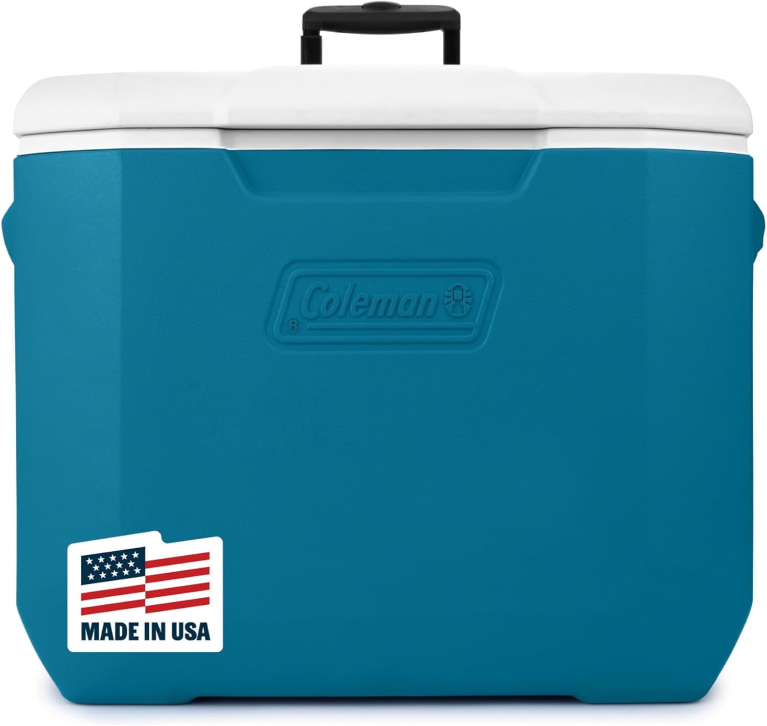 60qt Rolling Cooler with Wheels, Insulated Portable Wheeled Chiller ...
