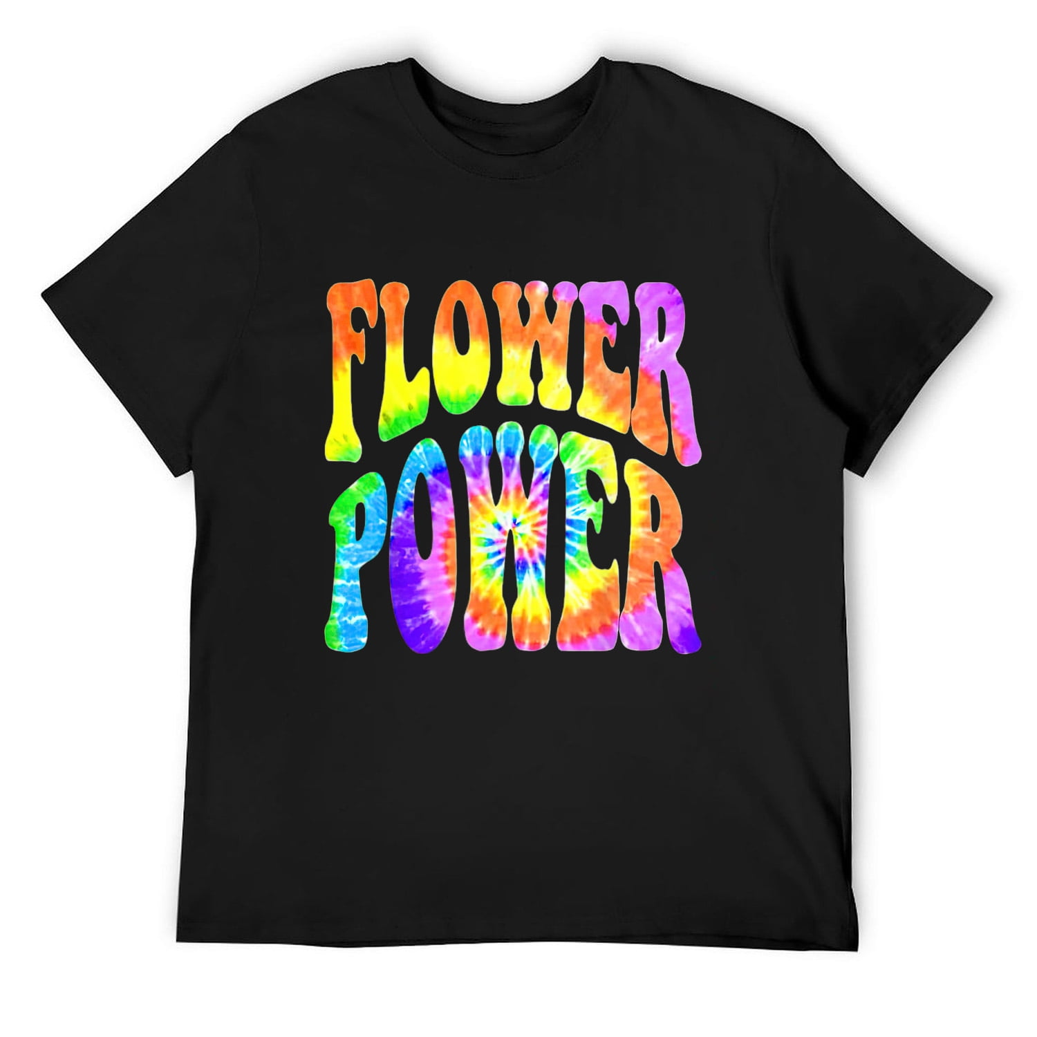 60s 70s Retro Hippie Batik Spiral - Flower Power 3 - Fan Fun T-Shirt ...