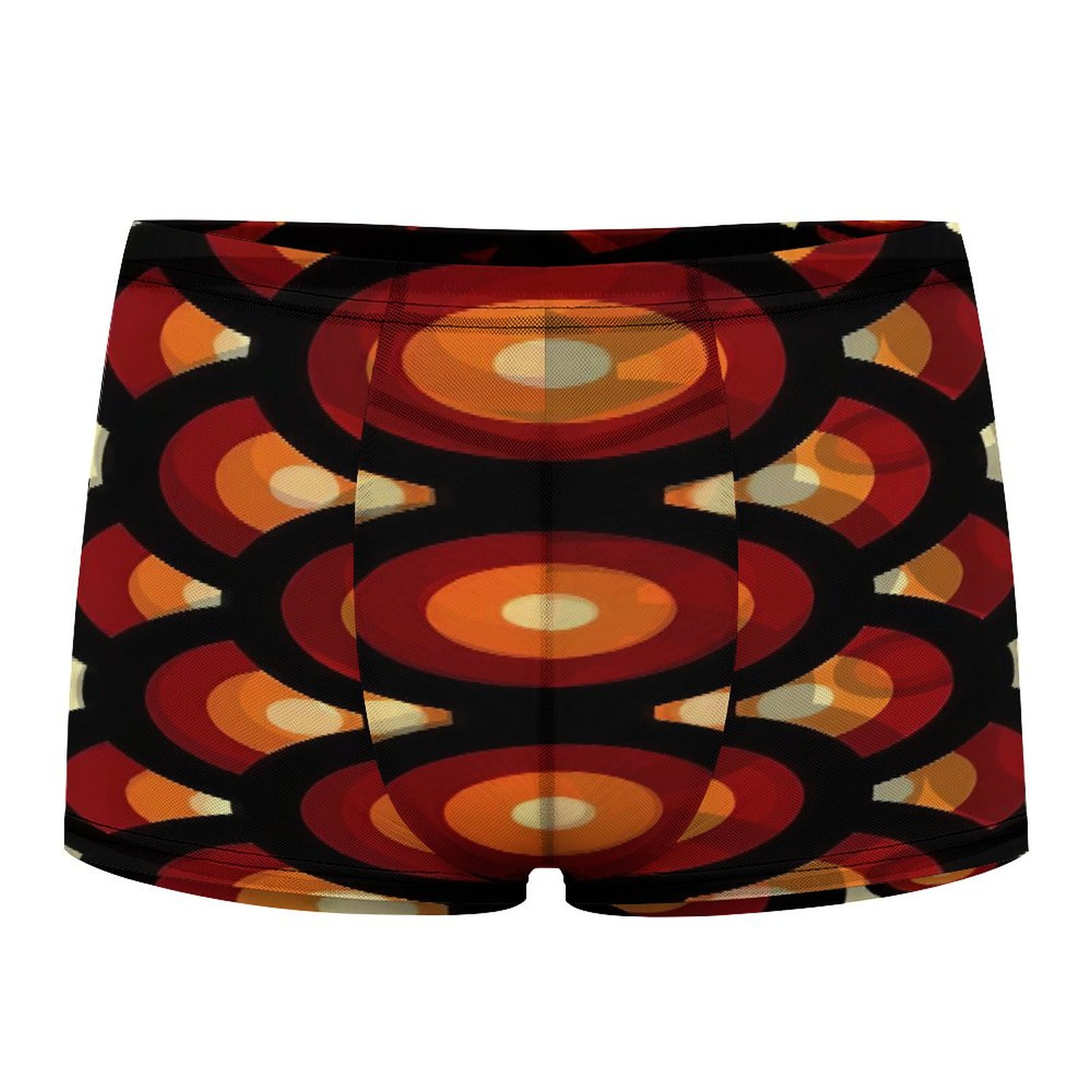 60s 70s Style Retro Vintage Mid Century Men's Mesh Boxer Briefs Cooling ...