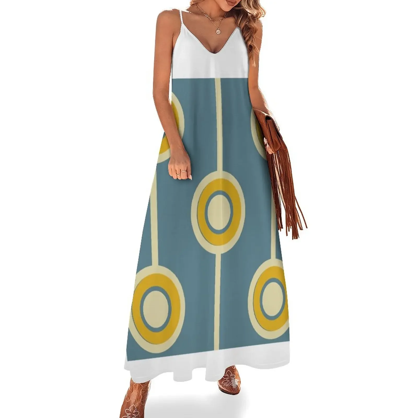 60s 70s Vintage Retro Groovy Hippie Circle Classic Mustard Yellow Pale ...