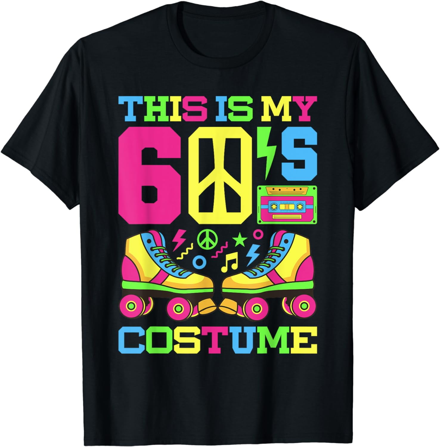 60s Costume 1960s Theme Party 60s Outfit Sixties Fashion 60s T-Shirt ...