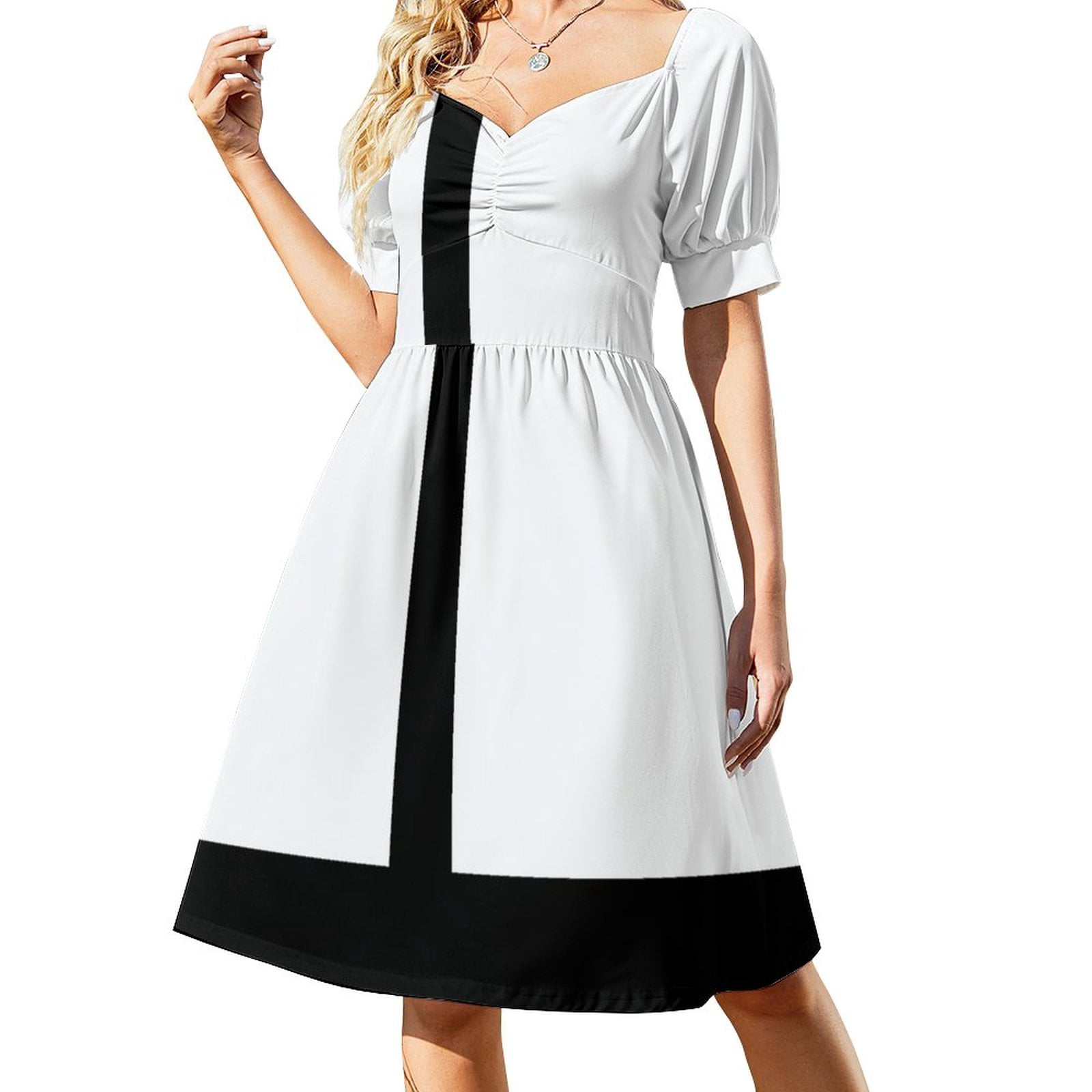 60s Mod Mondrian | Black & White Dress Dresses for wedding party ...