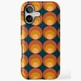 60s Retro Geometric Classic Mid Century Modern Abstract Design Case ...