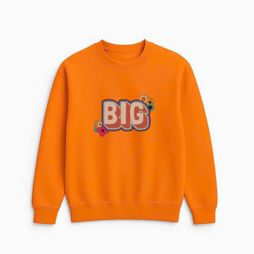 60s Retro Reveal Flower Power Graphic Autumn Cozy Casual Seasonal Print ...