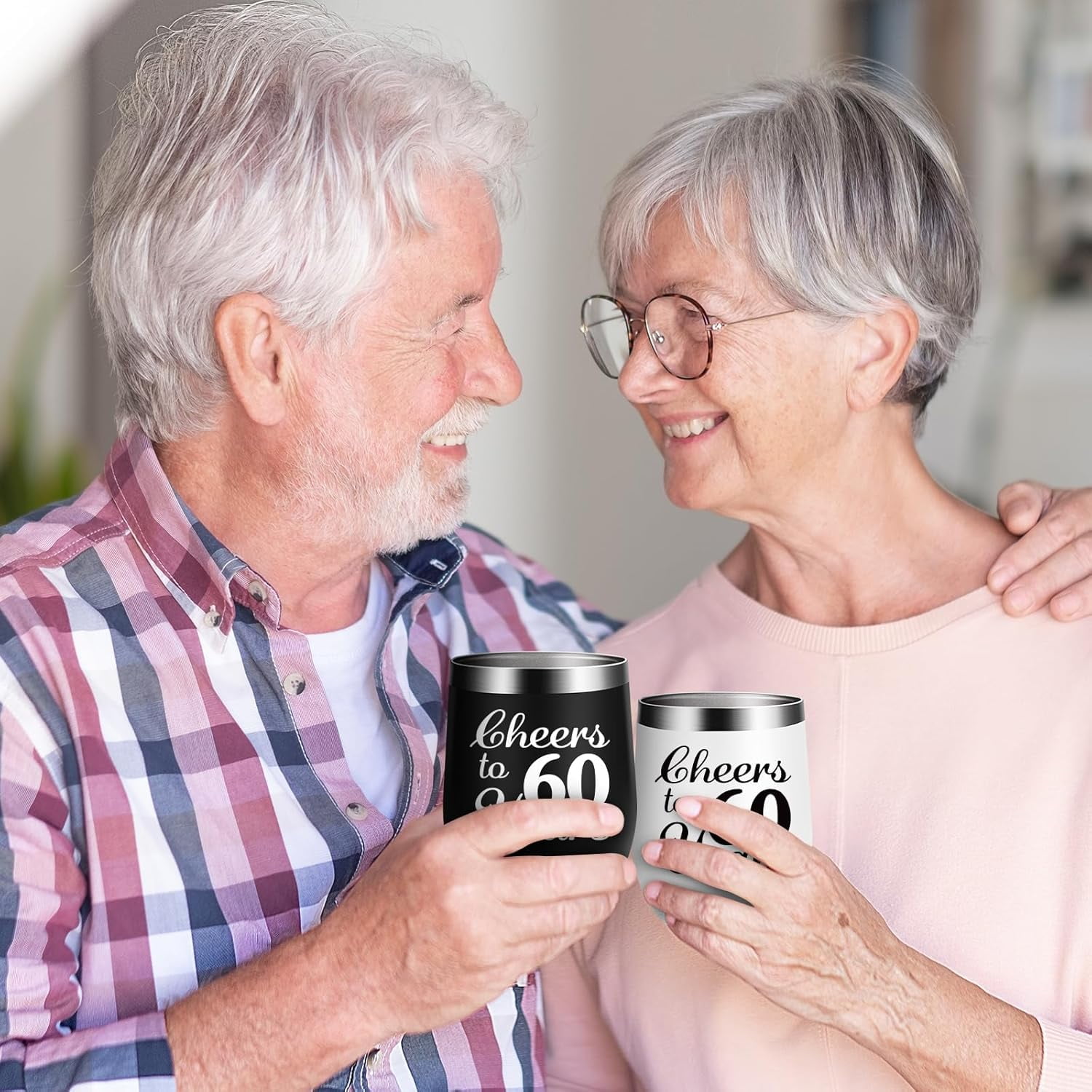 60th Anniversary Wedding Gifts for Couple: Diamond Anniversary Sixty ...