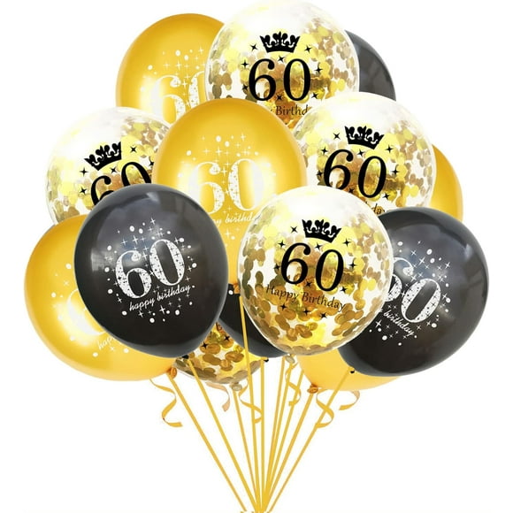 60th Anniversary Balloons