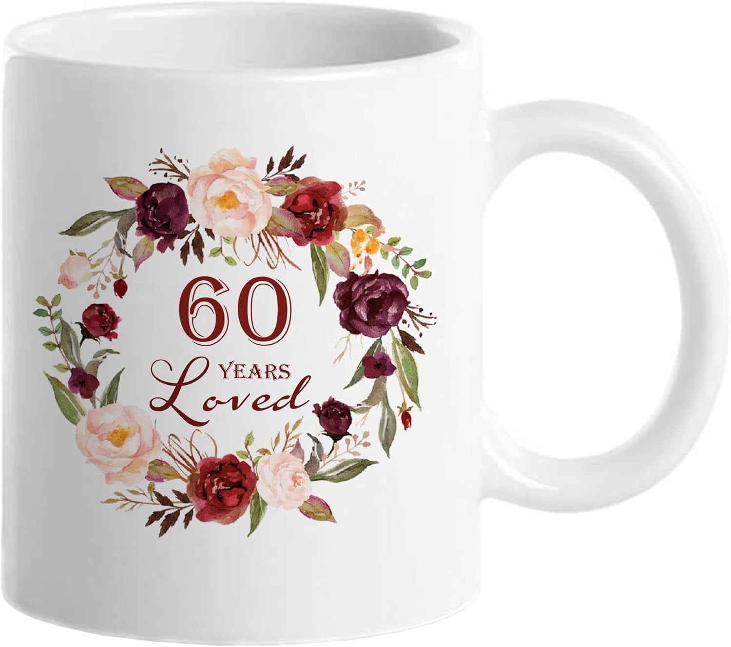 60th Birthday Gifts for Women, Funny 60 Year Old Gift Coffee Mug, 1963 ...