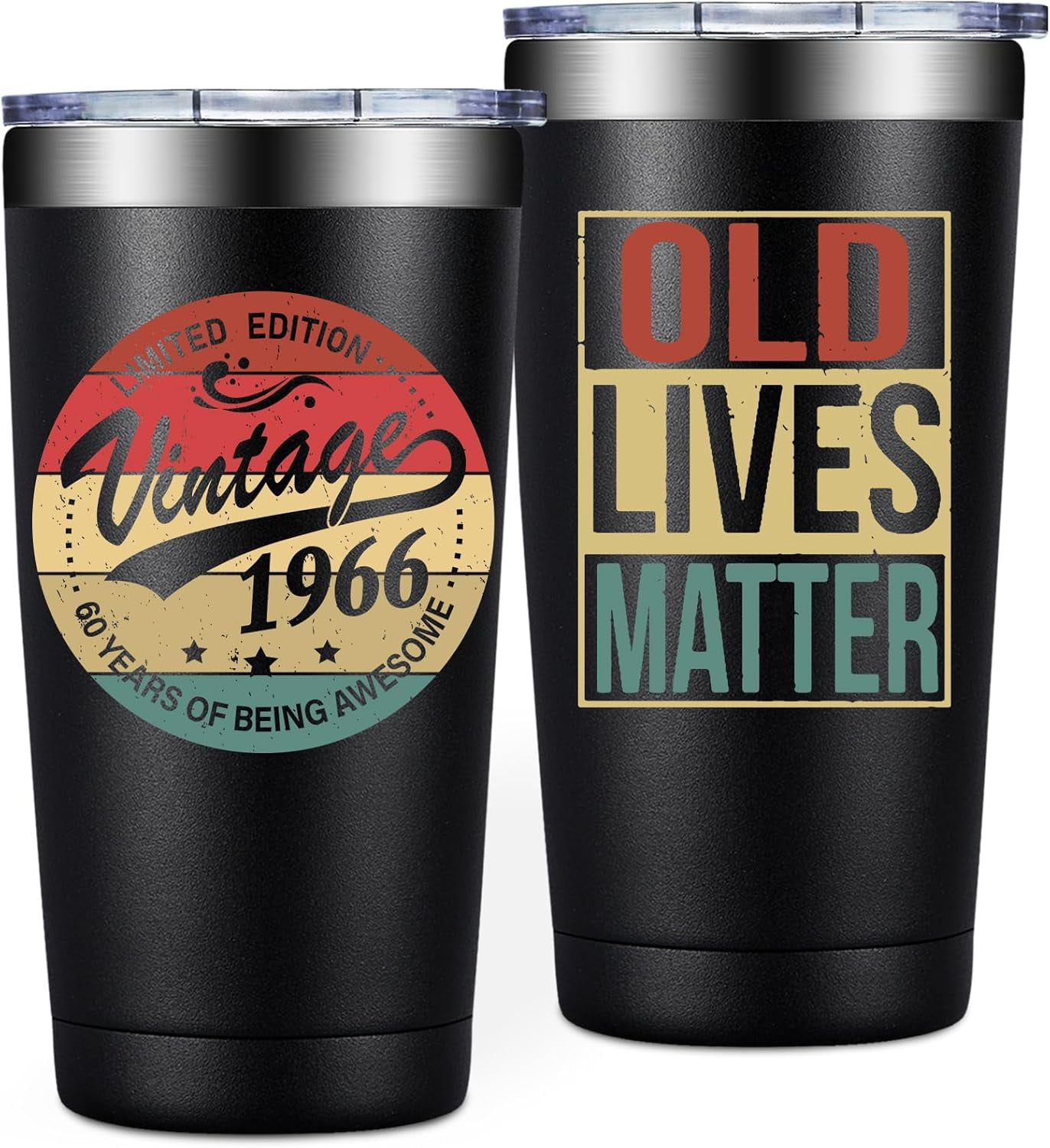 60th Birthday Gifts for Men - 1966 60th Birthday Decorations for Men ...