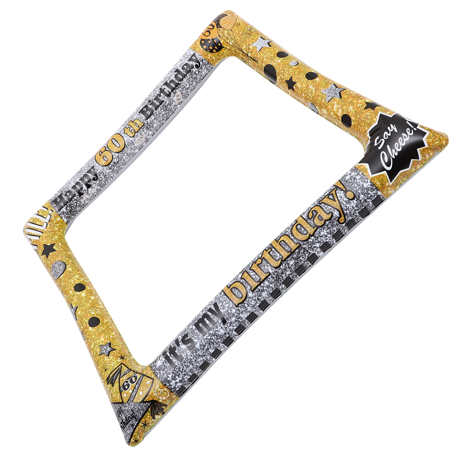 60th Inflatable Frame Birthday Inflatable Photo Frame Photo Booth Prop ...