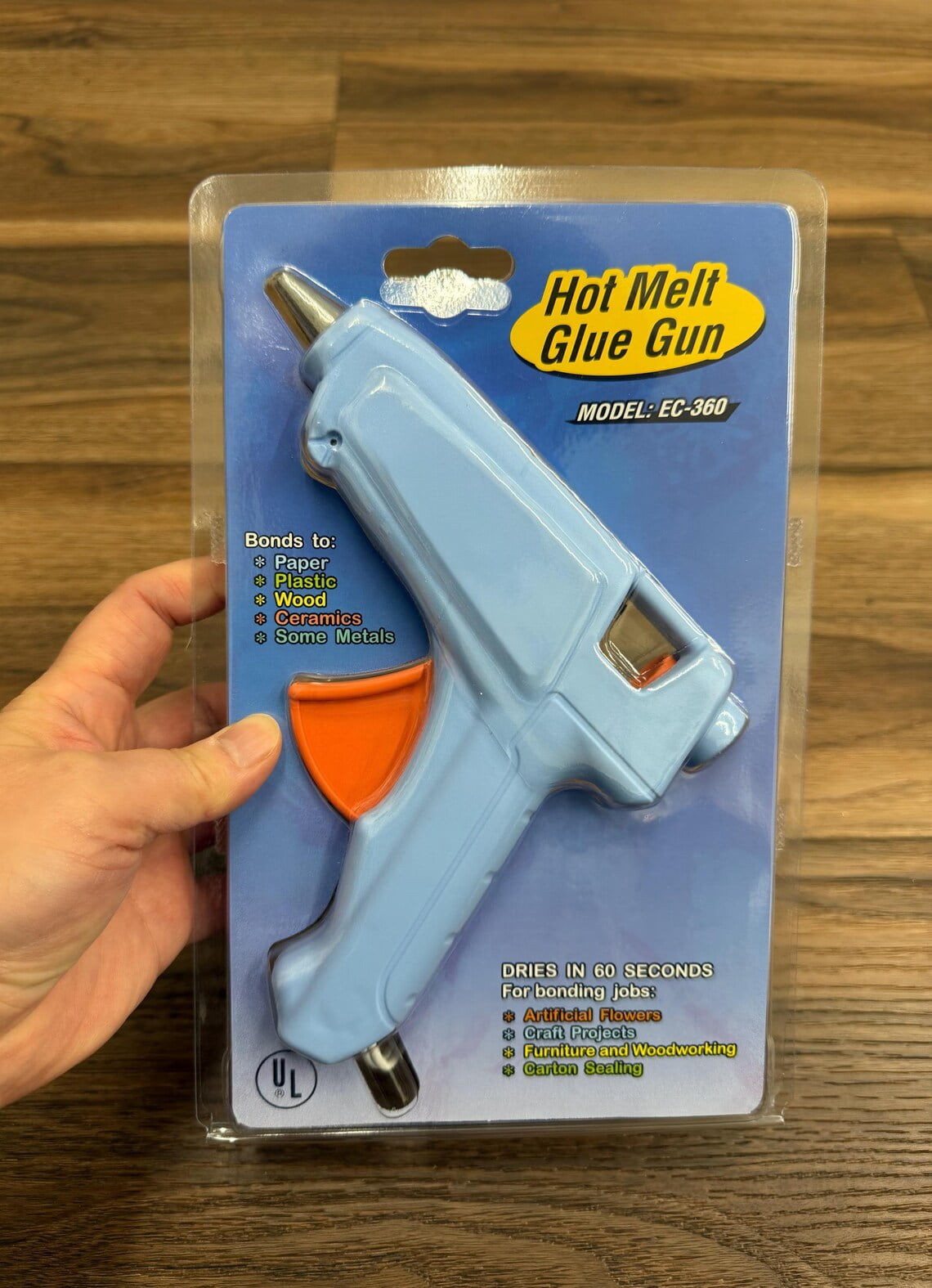 60w Large Hot Glue Gun up to 400 degrees F Compatible - Walmart.com