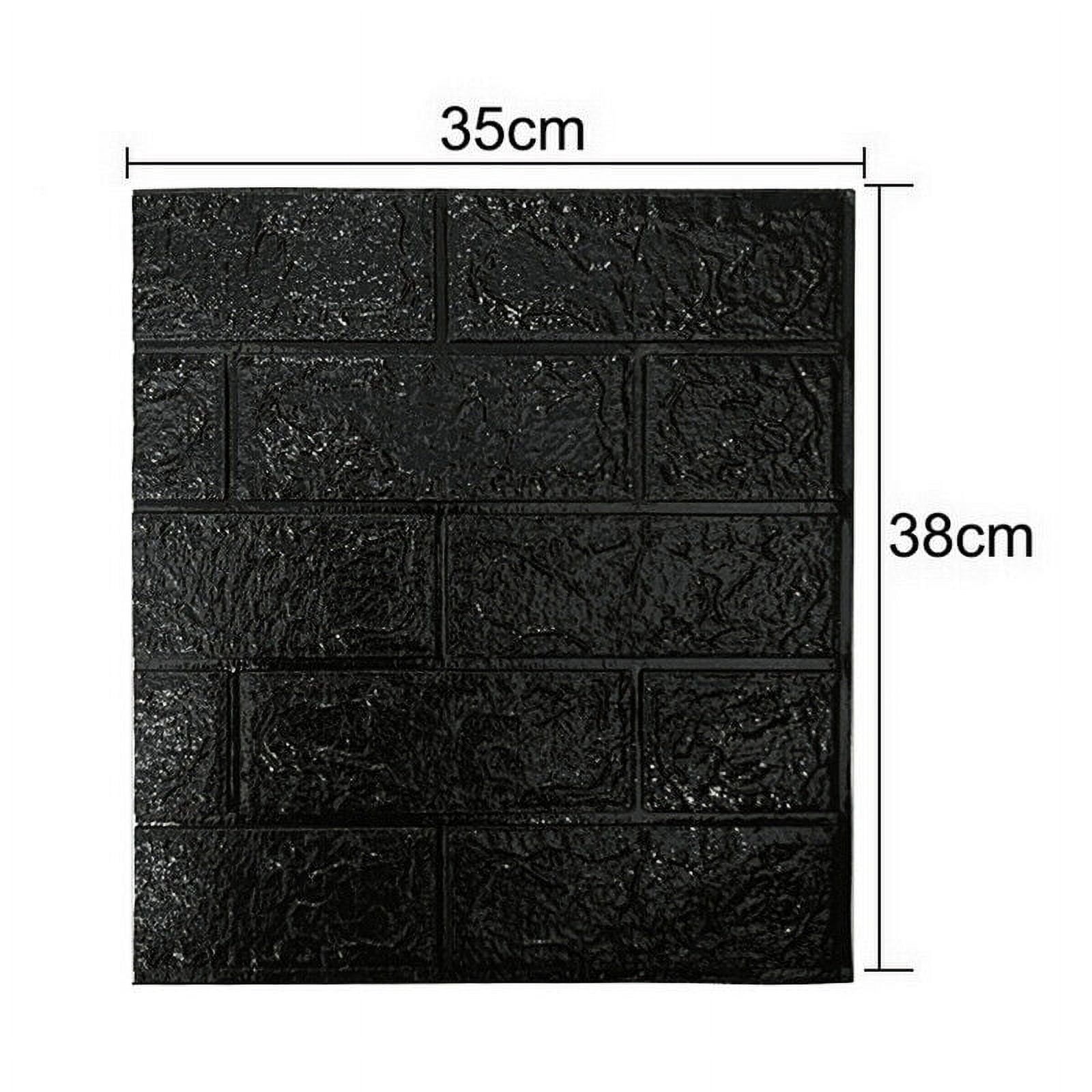 60x 3D wallpapers stone look wall panels self-adhesive wall stickers ...