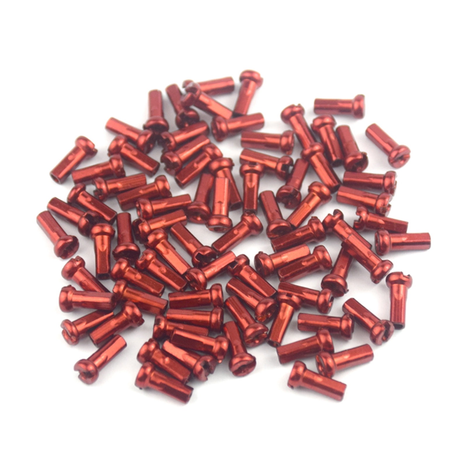 60x Colorful MTB Road Bicycle Spoke Nipples 14G 2mm DiameterMountain ...