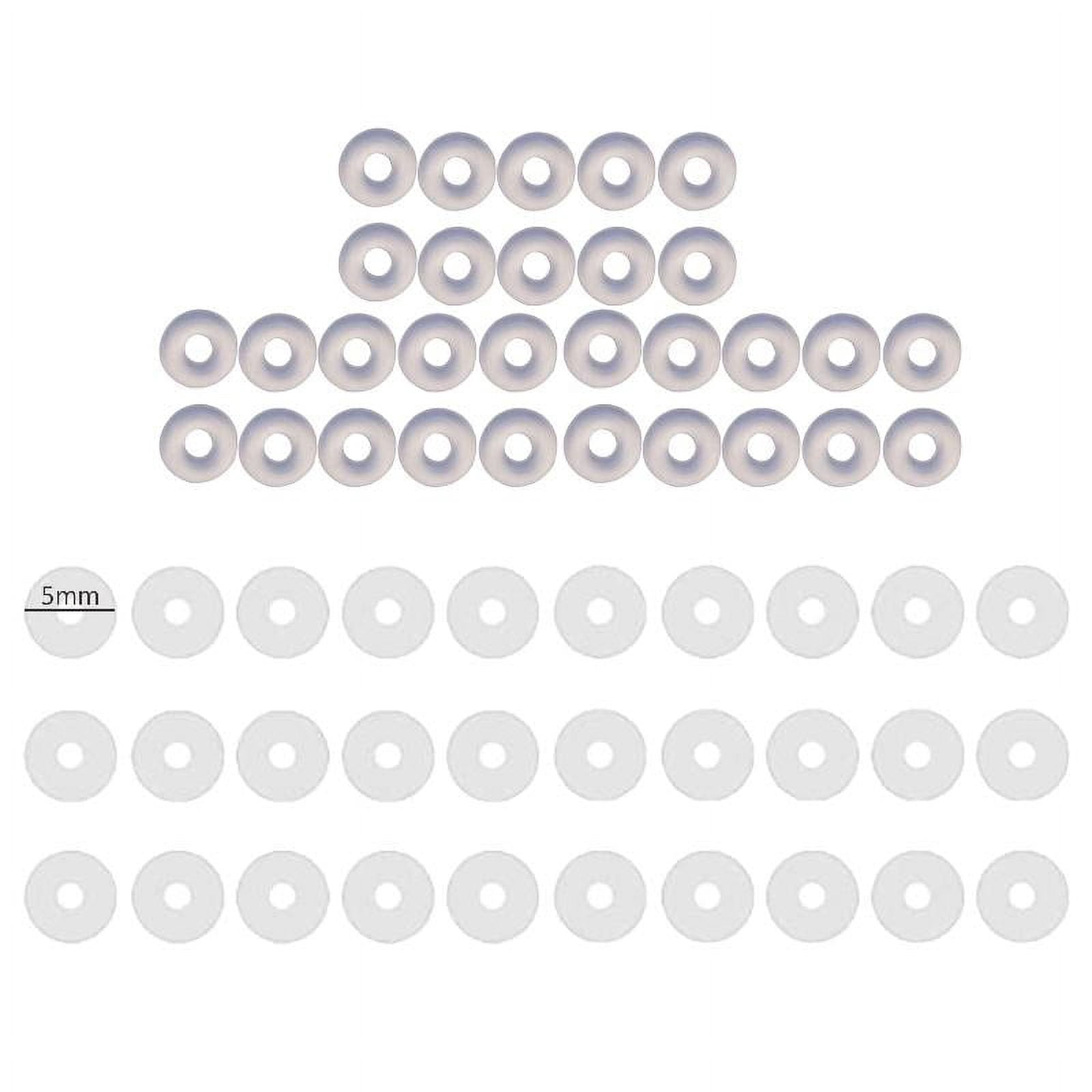 60x Non Pull Piercing Disc for Piercing Bump Pressure Silicone Earring ...